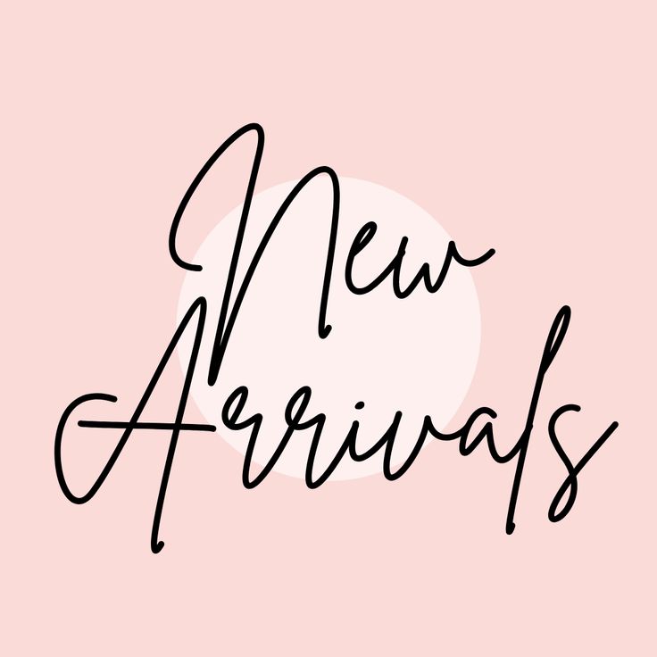 New arrivals – Flash Drop